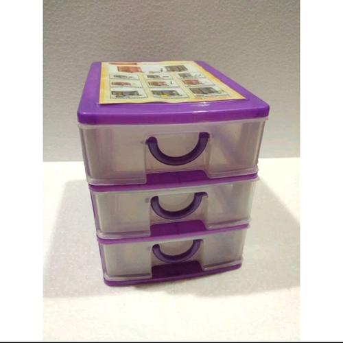 Jual Komet Star Laci Container Victory Small susun S 3 Laci mini ...