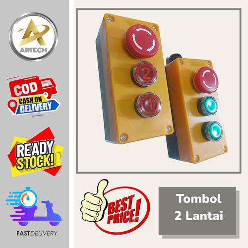 Jual Tombol lift barang 2 lantai - Hijau, Led 220v - Jakarta Utara ...