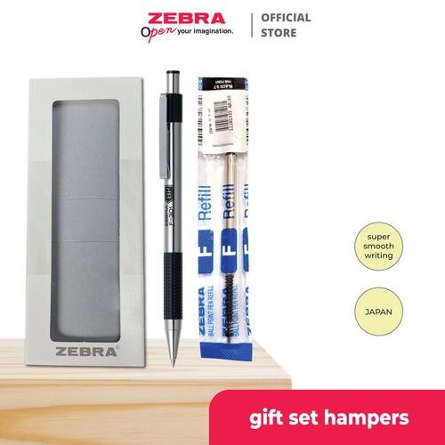 Promo Zebra Paket Pulpen Oil Based ink f-301 retractable Refill F ...