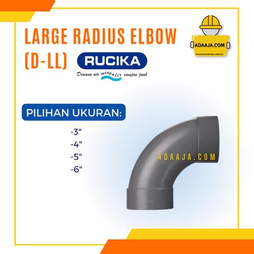 Jual Sambungan Pipa D Rucika Large Radius Elbow Long Elbow 3" hingga 6 ...