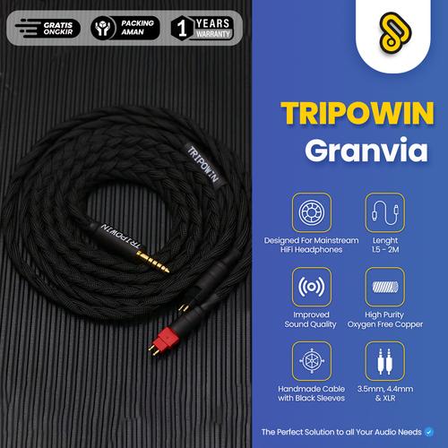 Jual TRIPOWIN GRANVIA High-purity 26AWG 36x4-core OFC Litz Headphone ...