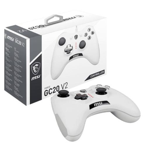 Jual MSI FORCE GC20 V2 WHITE - Stick for PC and Android - Jakarta Pusat ...