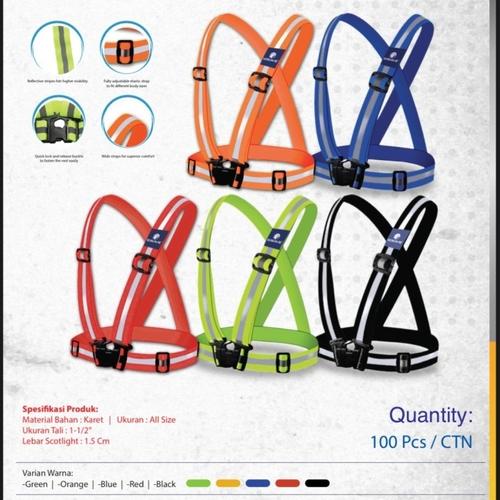 Jual Safety Vest Elastic Gosave Rompi Karet V Proyek Elastis Merah ...