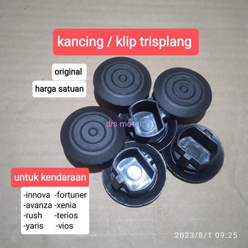 Jual kancing klip trisplang side kirt body kit innova fortuner avanza ...