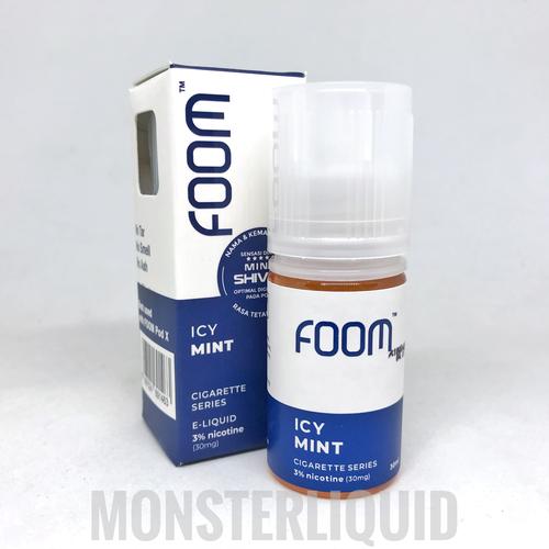 Jual [ SALT NIC ] FOOM ICY MINT BY FOOM LAB 30MG 30ML LIQUID - Jakarta ...
