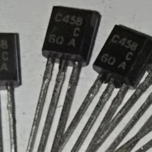 Jual BC458 NPN BC 458 C458 NPN Transistor Epitaxial Silicone TO92 ...