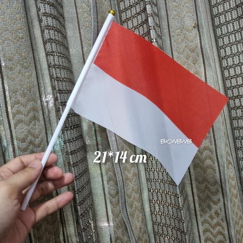 Promo BENDERA TANGAN INDONESIA 17 AGUSTUS 1945! KUALITAS BAGUS ...