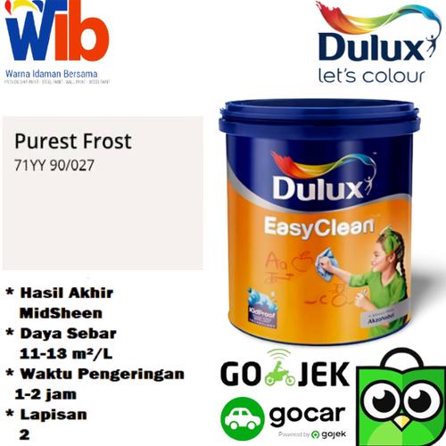 Jual Cat Tembok Interior Dulux Easy Clean 20 Liter Purest Frost - Kota ...