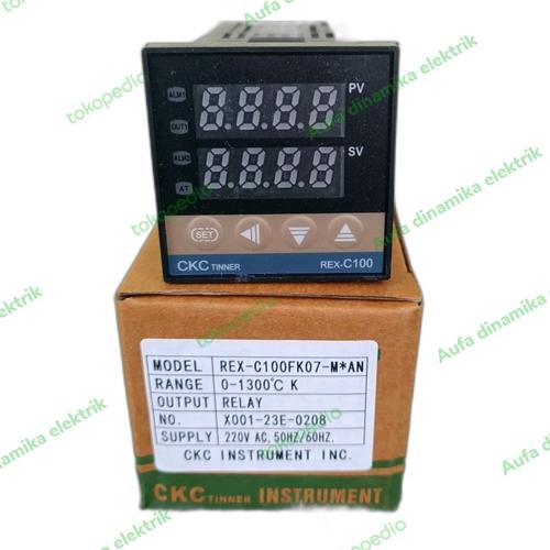 Jual TEMPERATURE CONTROLLER Output Relay 0-1300 derajat Thermo Control ...
