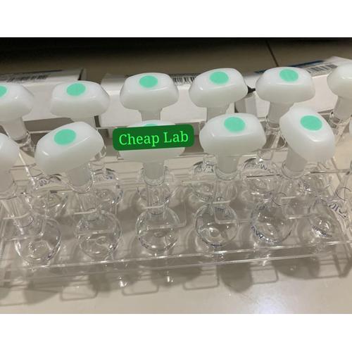 Promo Set Rack Acrylic Volumetric Flask 12 Well Plus 10ml Volumetric ...