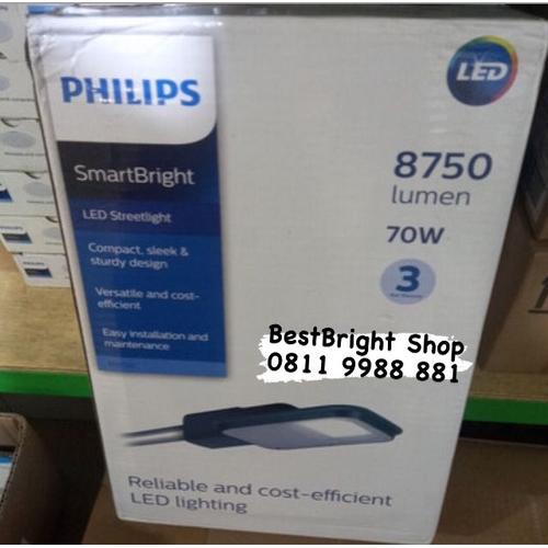 Jual PHILIPS SmartBright LED Road BRP130 LED70 70W 220-240V - Cool ...