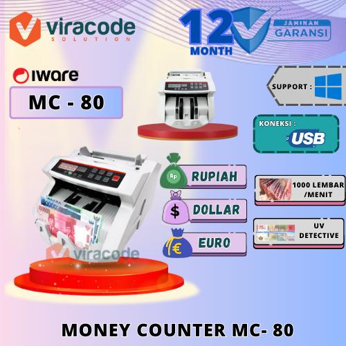Jual Money Counter|penghitung Uang MC-80 Penghitung Automatis with ...