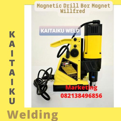 Jual mesin bor magnet 35mm jetbroach / magnetic drill 35C Willfred ...