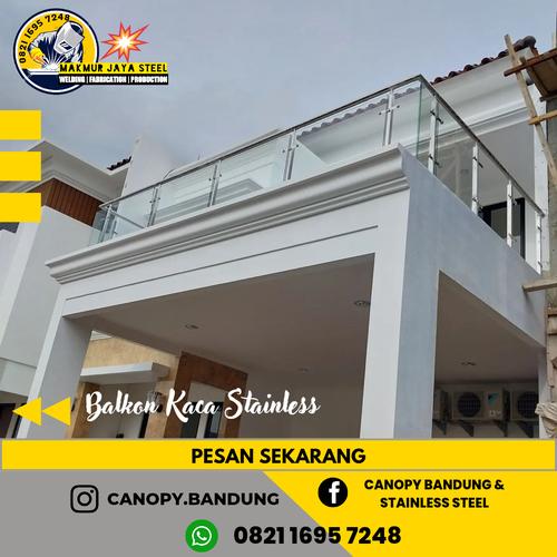 Jual Balkon dan Railing Kaca stainless Berkualitas modern - Kab ...