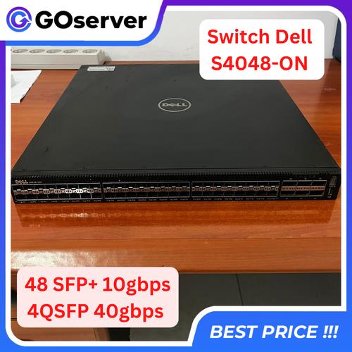 Jual Switch DELL S4048-ON 48 port SFP+ dan 4 port QSFP - Kota Surabaya ...