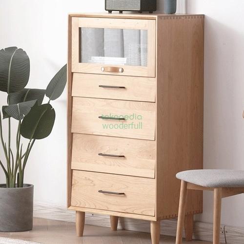 Jual Lemari laci drawer kayu jati - Kab. Jepara - wooderfull | Tokopedia