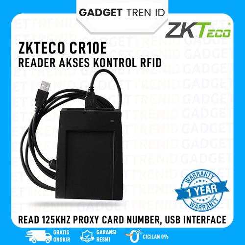 Jual ZKTeco CR10E Pembaca RFID USB Proxy Card Enrollment Reader - CR10E ...