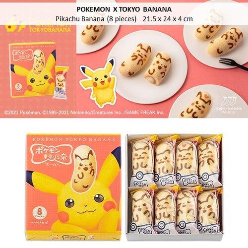 Jual Tokyo Banana Pokemon isi 8 per Box Limited Edition Import Jepang ...