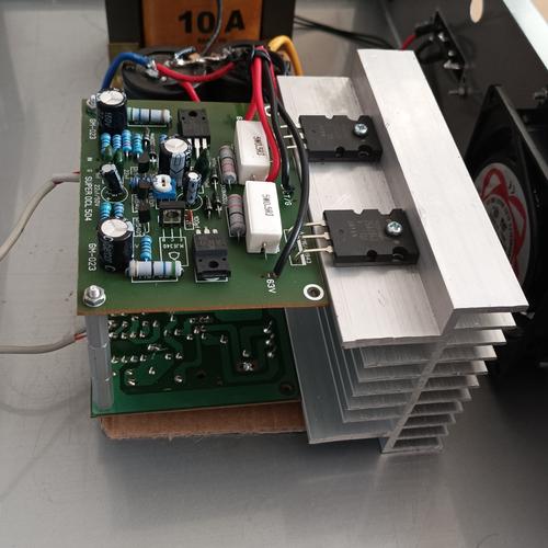 Jual Power ampli stereo ocl 504 Tr final 5200 1943 lot 524 rakitan ...