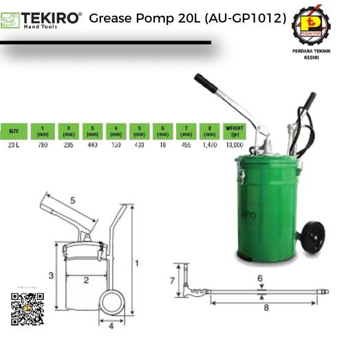 Jual TEKIRO Grease Pomp 20L TEKIRO Pompa Grease Manual (AU-GP1012 ...