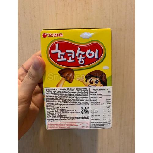 Jual ORION CHOCOBOY BISCUITS - BISKUIT DENGAN COKLAT KOREA - Kab ...