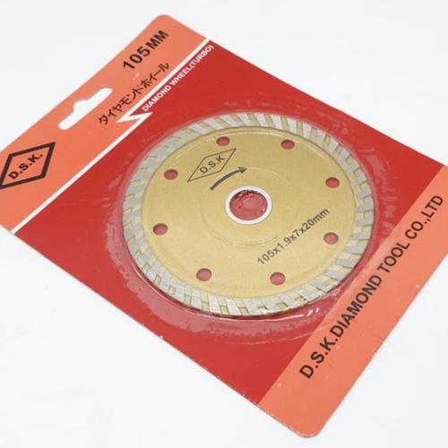 Jual Diamond Wheel DSK TURBO / Mata Pisau Potong Keramik Kering / Basah ...