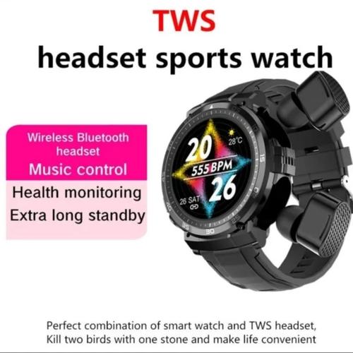 Jual Smartwatch M68 with earbuds tws 2 in 1 Bluetooth - Jakarta Pusat ...