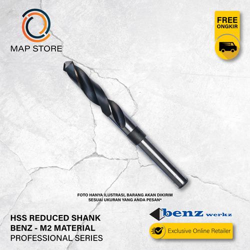 Jual Mata Bor Besi / HSS Drill Bit Reduced Shank by Benz Werkz ...