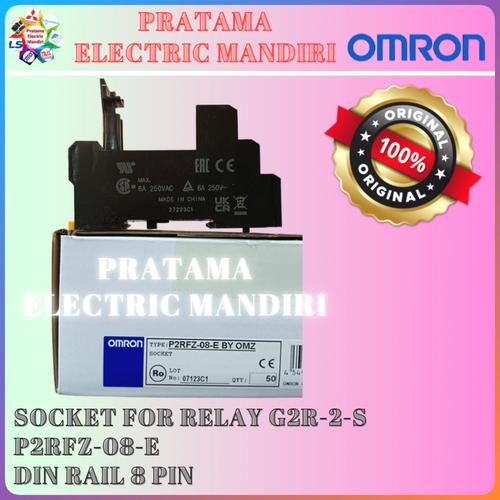 Jual OMRON SOCKET P2RFZ-08-E P2RF P2RFZ UNTUK RELAY G2R-2-SN G2R SERIES ...