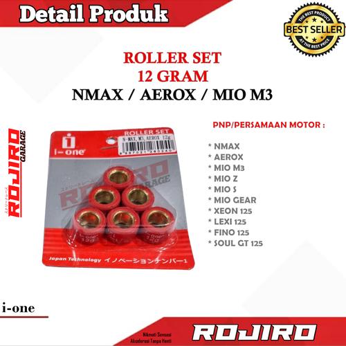 Jual Roller Nmax Aerox M3 - 7 8 9 10 11 12 13 Gram Roler Loler Xeon ...