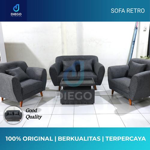 Promo Sofa Retro 211 Sofa Minimalis Retro - Kab. Bogor - Diego INTERIOR ...