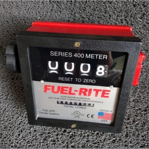 Jual Fuel Rite Flow meter Solar 4 Digit Ukuran 1 1/2 inch meteran Solar ...