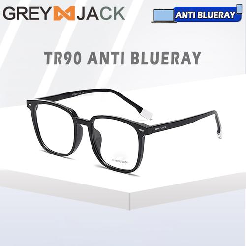 Promo Grey Jack Kacamata Model Kotak Oversized Ringan Bahan TR90 Unisex ...