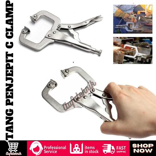Jual Tang Penjepit Vise Grip Welding Mouth C Clamp 11 Inch - Jakarta ...