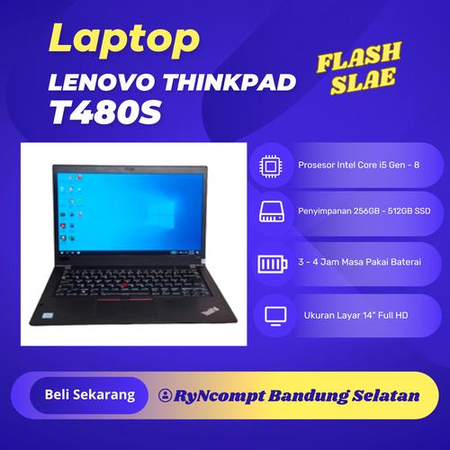 Jual Lenovo thinkpad T480s core i7 RAM 16gb SSD 256gb FHD ips - i7 16 ...