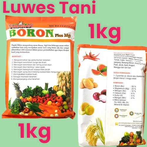 Jual Pupuk Boron Plus Mgo Juragan Micro Fertilizer Untuk Tanaman Anti ...