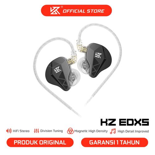 Promo [KZ Official Store] KZ EDXS with Mic Earphone In Ear Monitor - Hitam - Kab. Tangerang - KZ ...