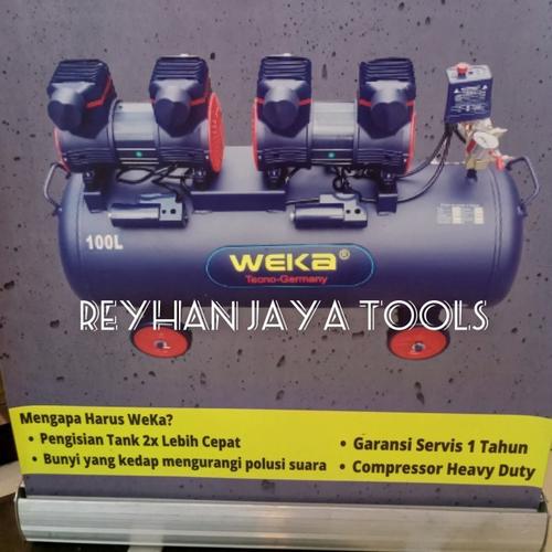 Jual air compressor kapasitas 100 liter high speed Weka Germany heavy ...