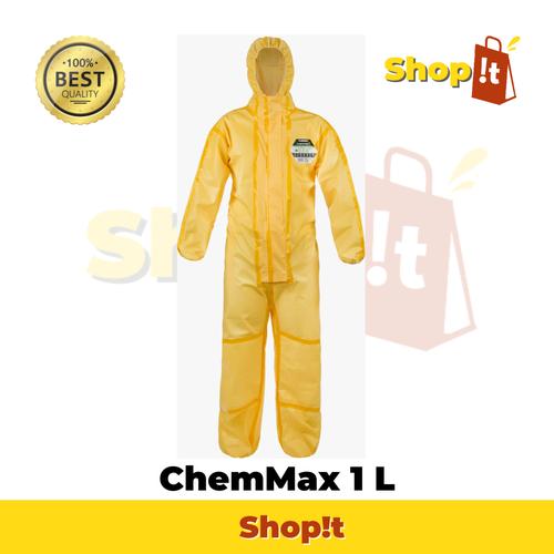 Jual ChemMax 1 Hazmat Suit Lakeland ukuran L Baju Kimia APD CT1SL428EB ...