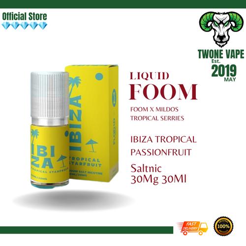 Jual Liquid Foom Ibiza Tropical Starfruit Salt Nic 30ML / Foom - Star ...