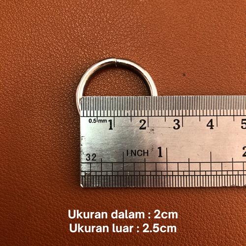 Jual Ring bulat 2cm / ring o besi 2cm / O 2,6 - 20 - 100 pcs - Jakarta ...