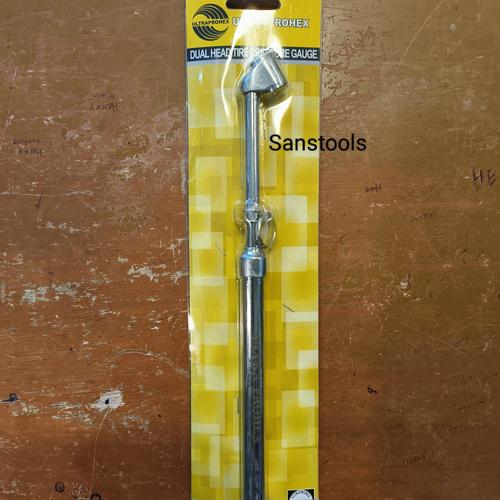 Jual Ukuran ban / Prohex dual head tire pressure gauge 160PSI Original ...