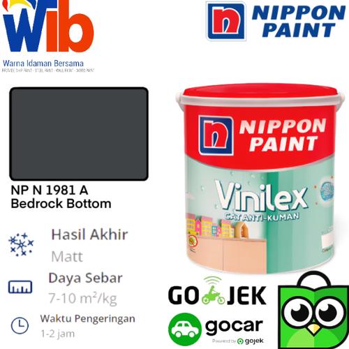 Jual CAT INTERIOR NIPPON PAINT VINILEX 25KG - BEDROCK BOTTOM N 1981A ...