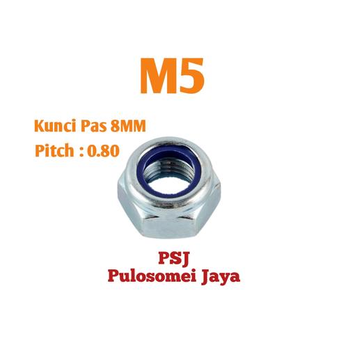Jual Mur Nylon / Lock Nut M5 Galvanis - Kota Tangerang - PULO SOMEI ...