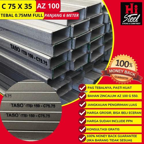 Jual Baja Ringan C75 x 0.75mm - Full SNI Original - Kota Bekasi - Hi ...