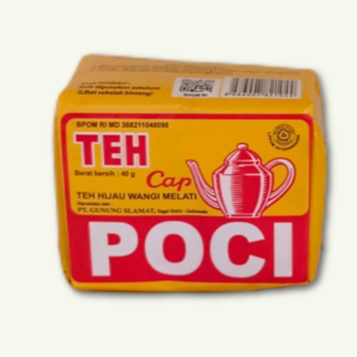 Jual Teh Hitam Seduh Cap Poci Rasa Vanila 50 gr - kuning - Kota ...