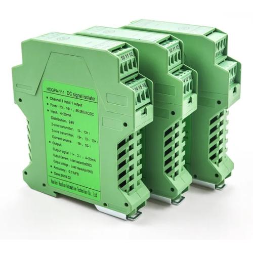 Jual Din Rail Signal Converter isolator input 4-20mA Output 0-10VDC ...
