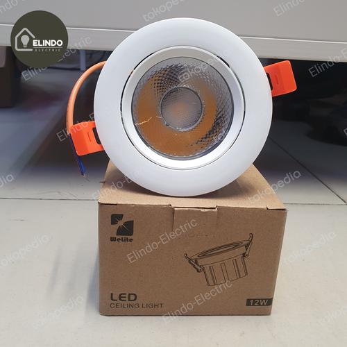 Jual LAMPU SOROT LED DOWNLIGHT SPOT 12W 12WATT COB SPOTLIGHT WELITE/WE LITE - 6500K - Jakarta ...