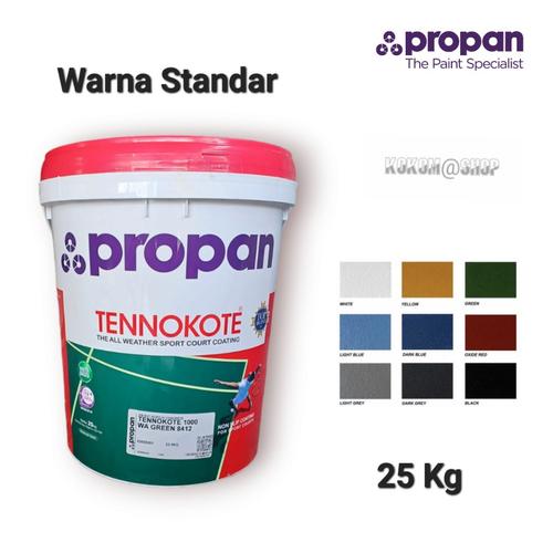 Jual PROPAN TENNOKOTE TNK-1000 WA Cat Lapangan Warna Standar 25 Kg ...