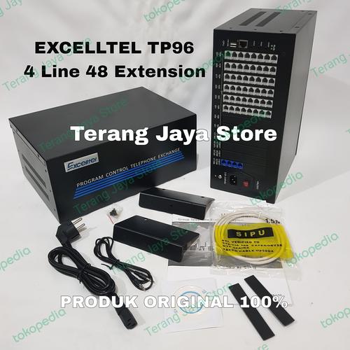 Jual Pabx Excelltel TP96 Pabx TP-96 Pabx Excelltel 4 CO 48 Extension ...